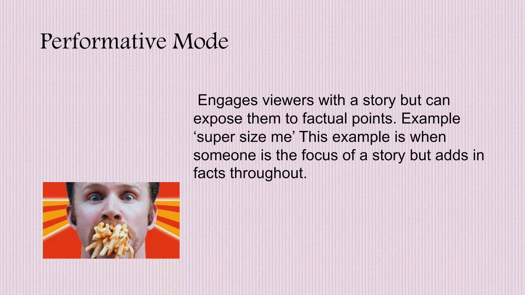 6 modes of Documentary | PPTX