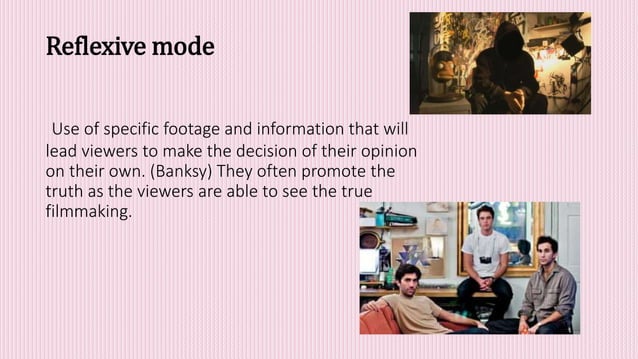 6 modes of Documentary | PPT