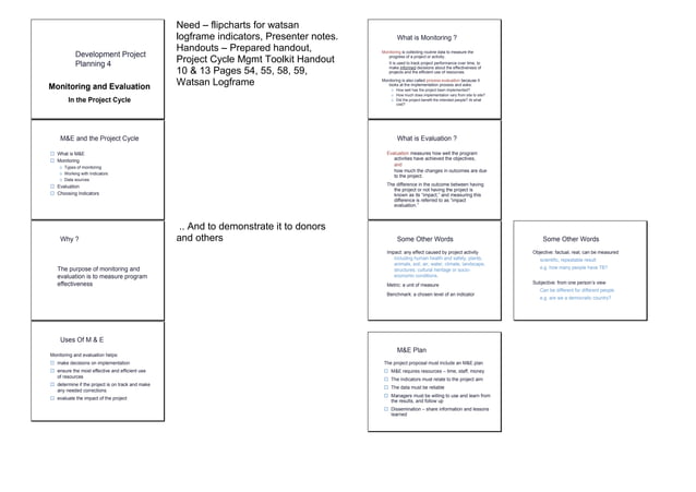 Module 8 presenter notes | DOC | Business | Business and Finance