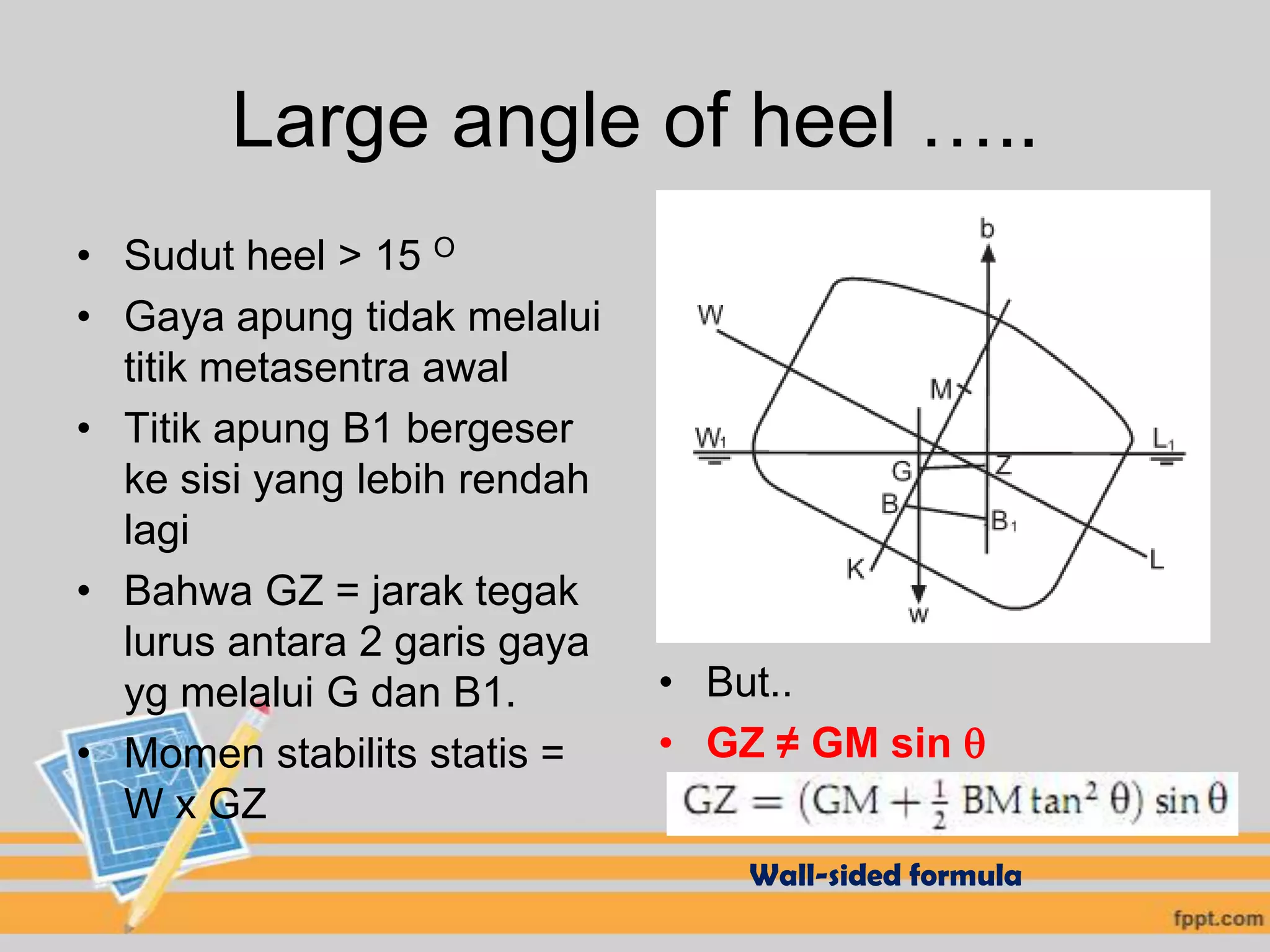 [6] momen stabilitas statis & final kg | PPTX