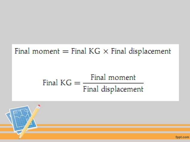 [6] momen stabilitas statis & final kg | PPTX