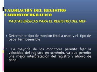 6° Monitor Electronico Fetal | PPT
