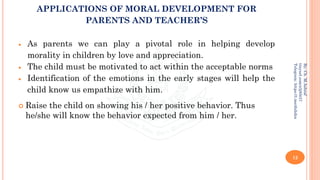 Unit-6 Moral Development in Adolescent Psychology | PDF