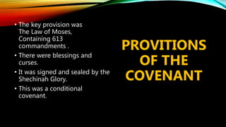 #6 The Mosaic Covenant | PPTX