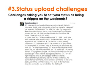 Challenges To Do On Facebook