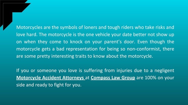 6 motorcycle fun facts | PPT