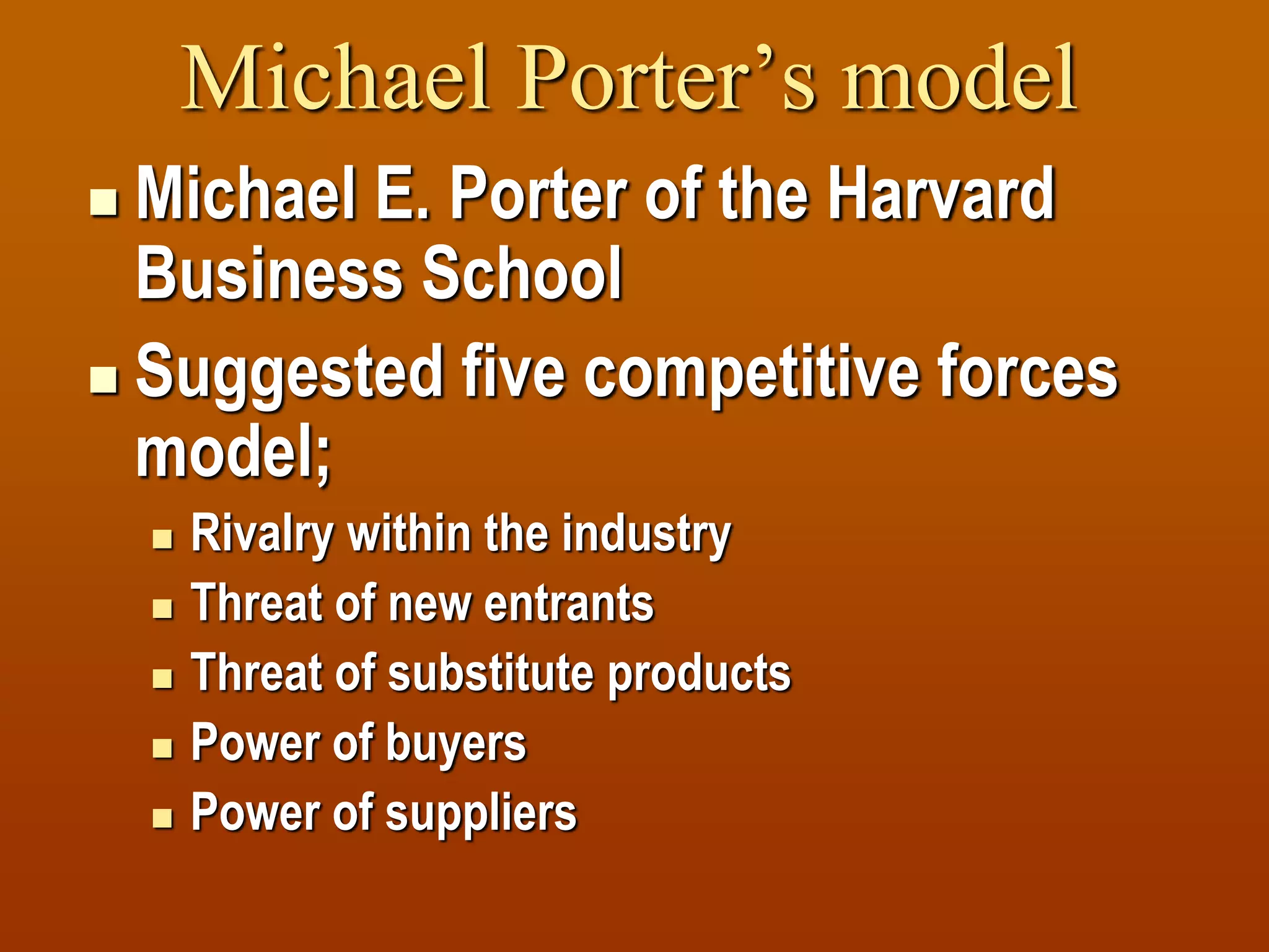 6 M Porter's 5 forces competitive model.ppt