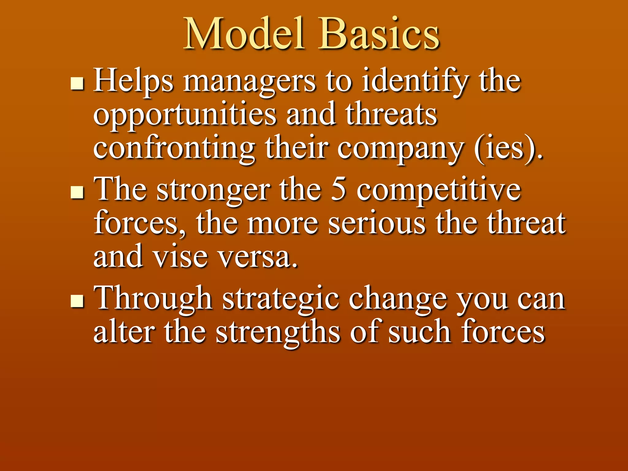 6 M Porter's 5 forces competitive model.ppt