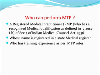 Understanding the MTP Act Interpretation & implications dr. Sharda Jain ...