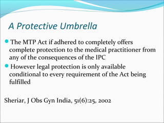 Understanding the MTP Act Interpretation & implications dr. Sharda Jain ...