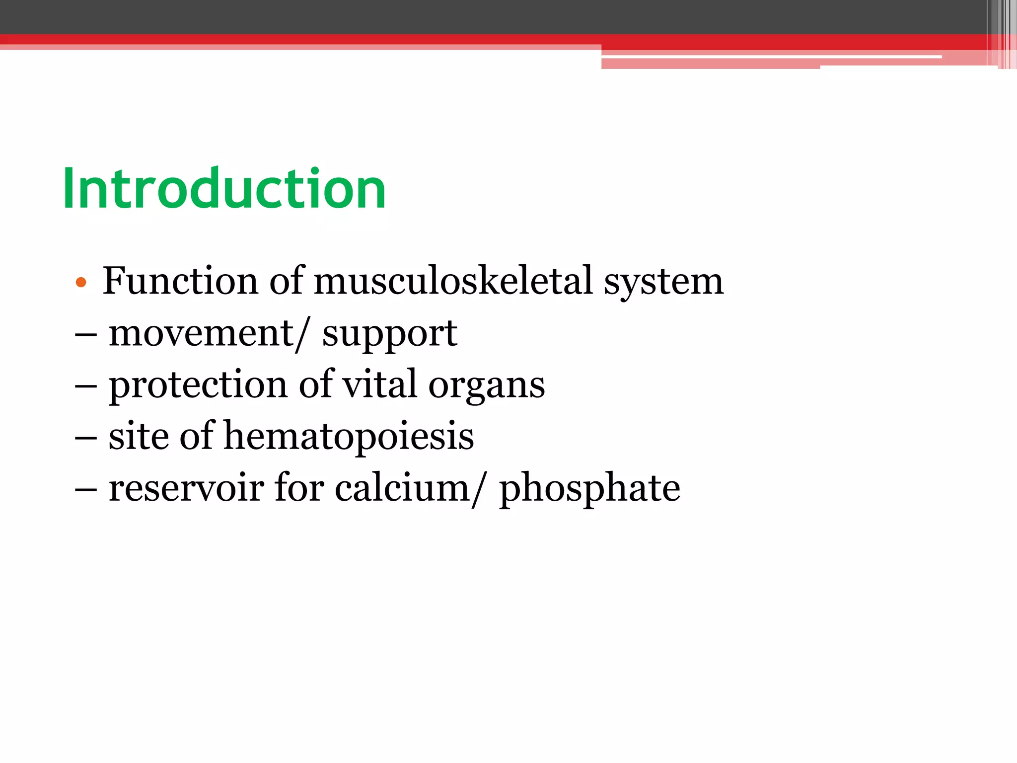 6 Musculoskeletal system Lec # 5.pptx | Bone and Joint Conditions ...