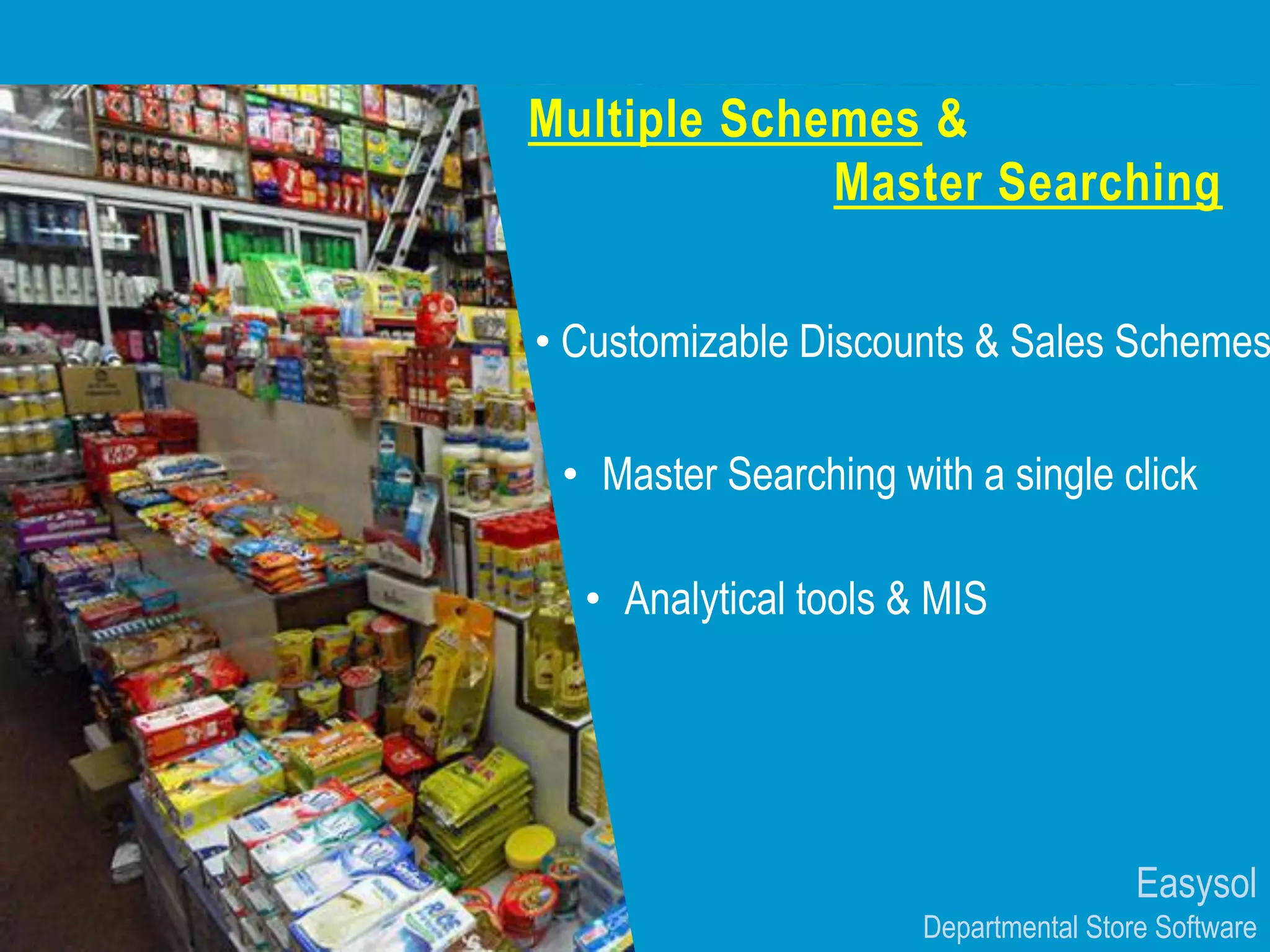 6 must have features for departmental store software | PPT