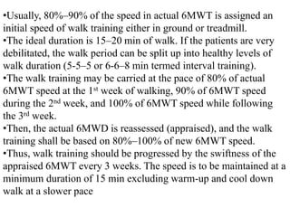 6 mwt and taining intensity | PPTX