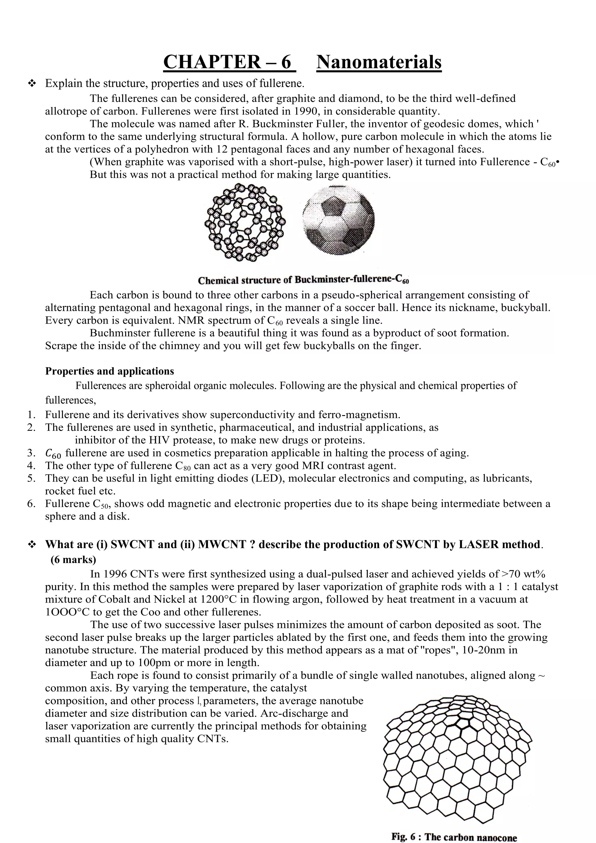 6 nanomaterials | PDF | Chemistry | Science
