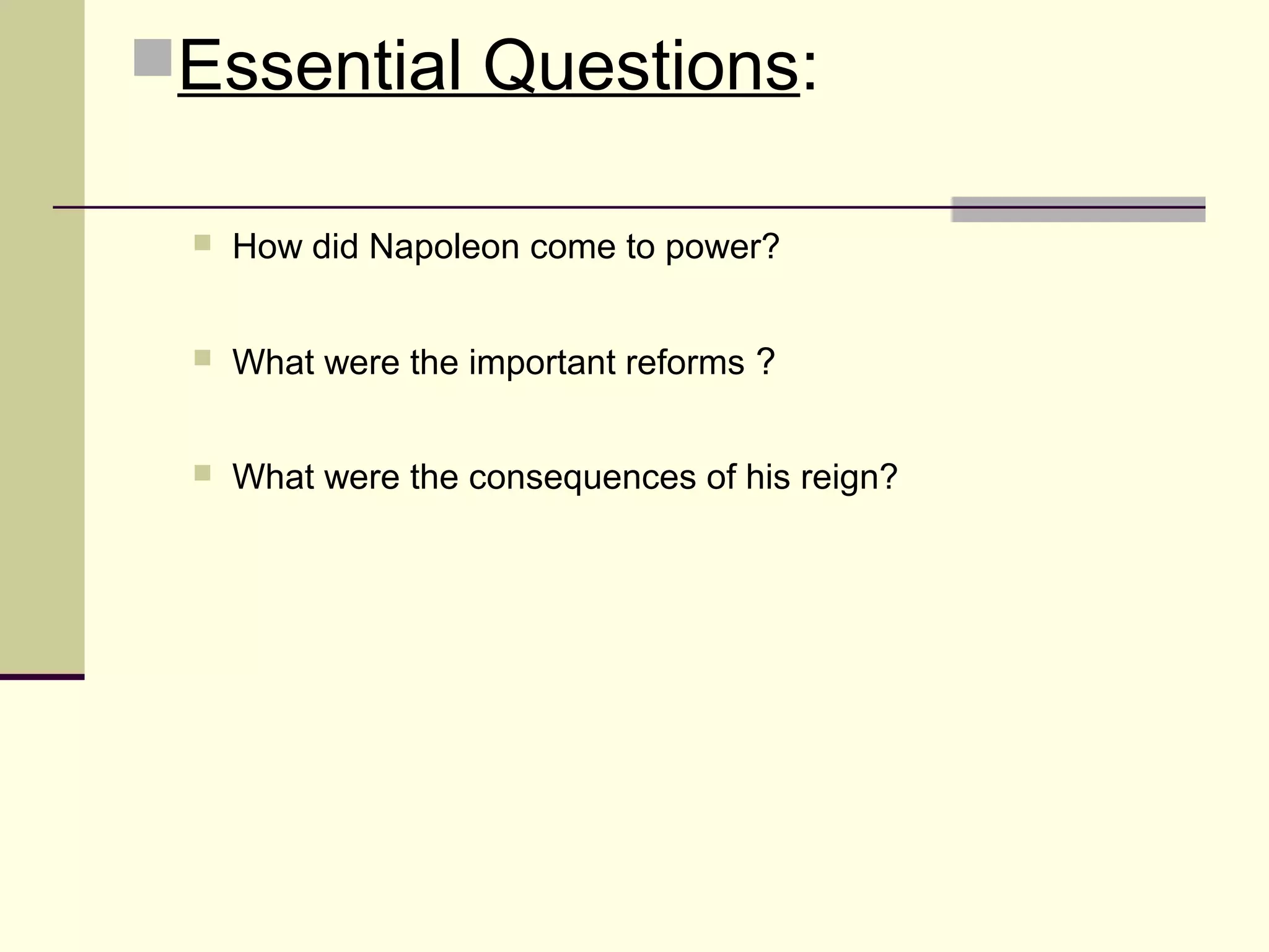 6 napoleon bonaparte | PPT