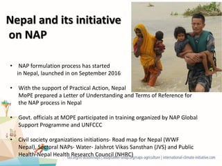 Nepal: Climate Change and NAP’s experience | PDF
