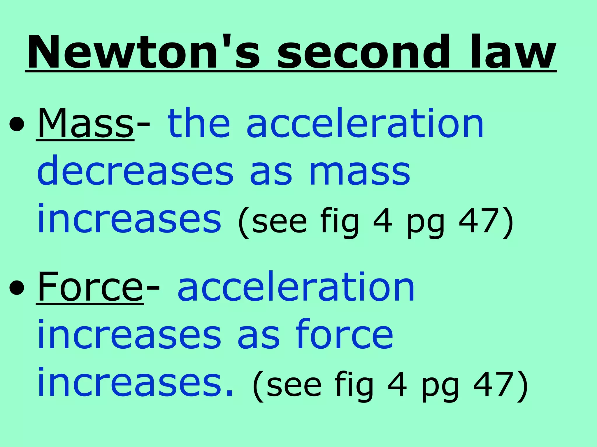 6 Newtons Second Law | PPT