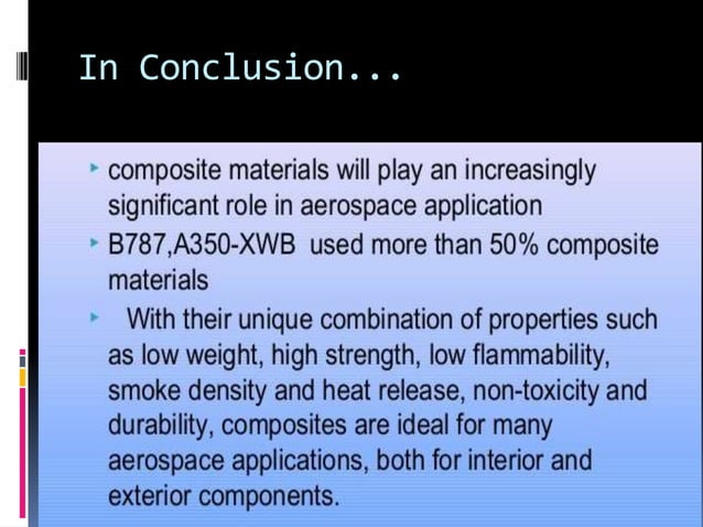 Composite Materials in Aircraft Structures | PPTX | Geology | Science