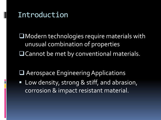 Composite Materials in Aircraft Structures | PPTX | Geology | Science