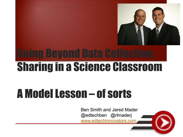 NSTA - Going Beyond Data Collection | PPT