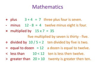 The numbers | PPTX