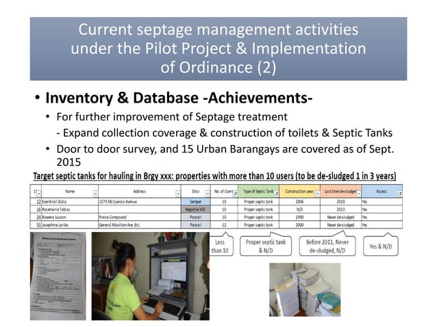 Cebu City's Septage Management Program | PDF