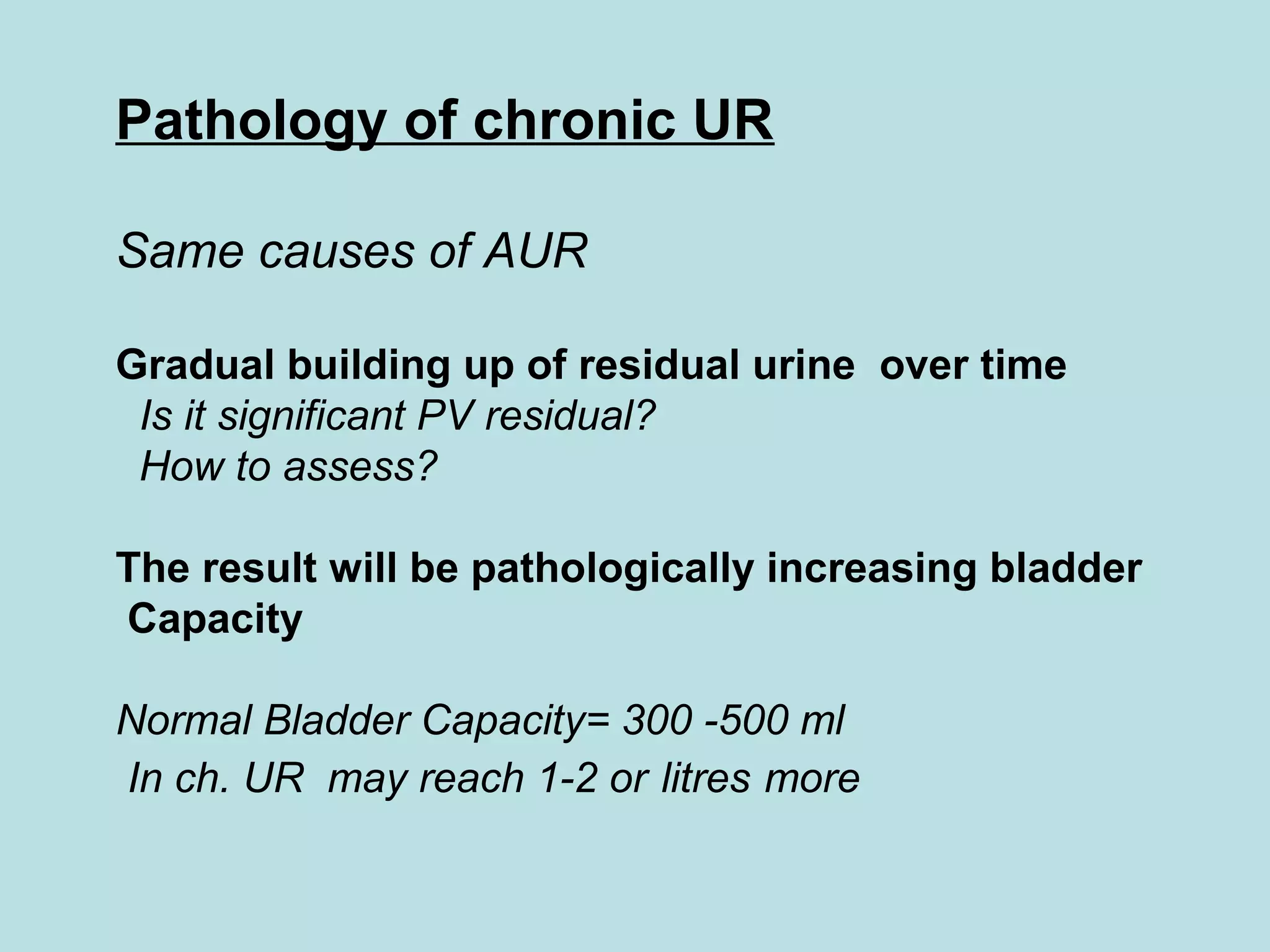 6 obstructive uropathy,acute urinary retention,hematuria | PPT