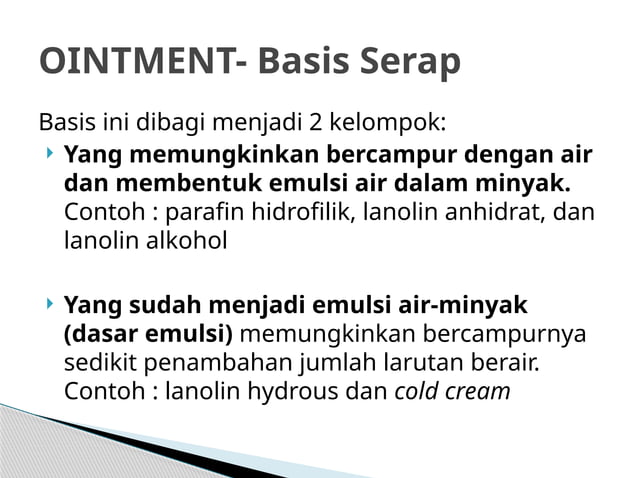 [6] sediaan semisolid Ointment-Krim-Pasta-1.pptx