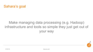 Hadoop on OpenStack - Trove Day 2014 | PDF