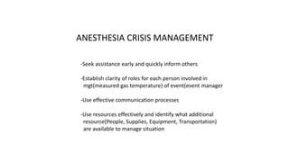OR operation room hazards-Anesthesia | PDF