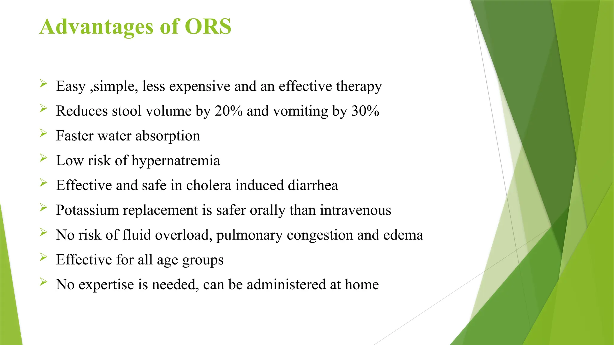 6_Oral Rehydration Solution, pharmacology | PPTX