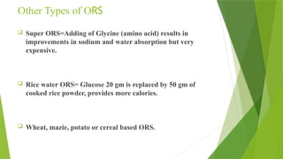 6_Oral Rehydration Solution, pharmacology | PPTX