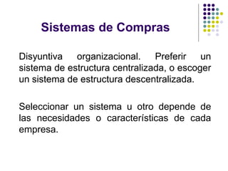 6 organizacion dpto compras | PDF