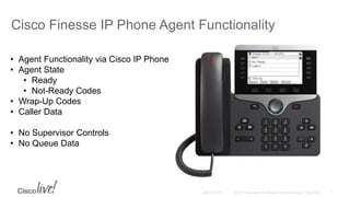 DEVNET-1130 Cisco Finesse API's | PPT