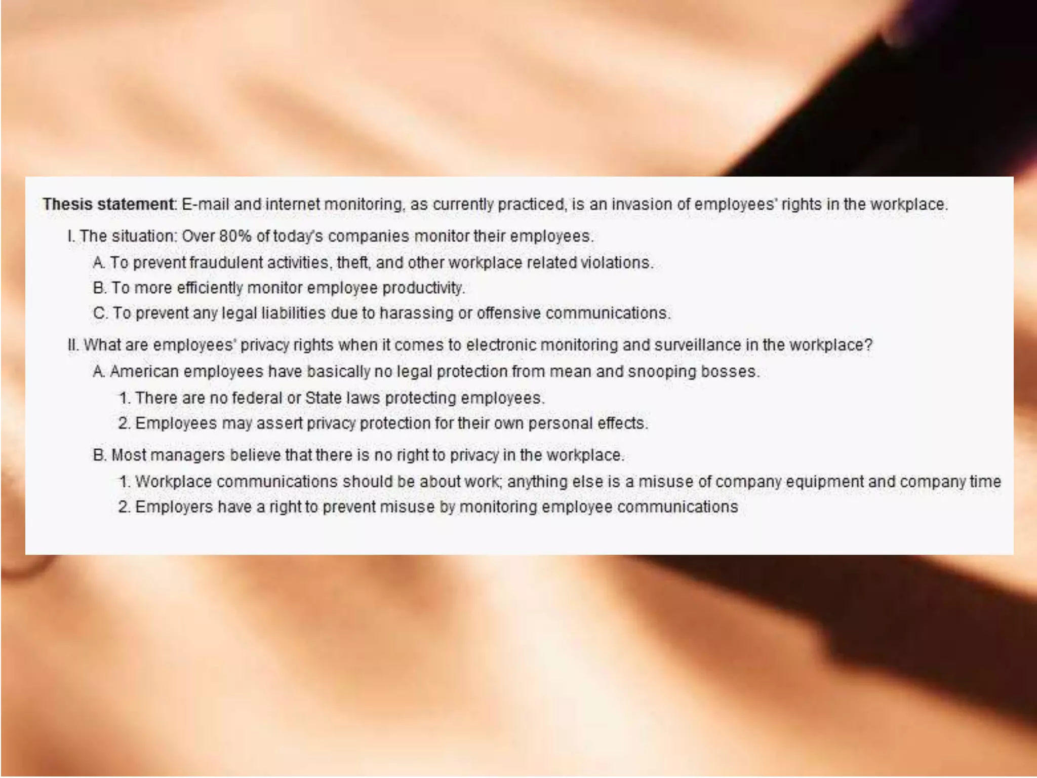 Outlining - EAPP | PPTX