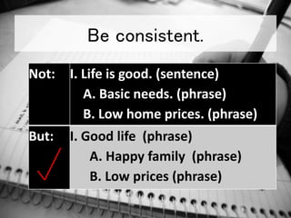 Outlining - EAPP | PPTX