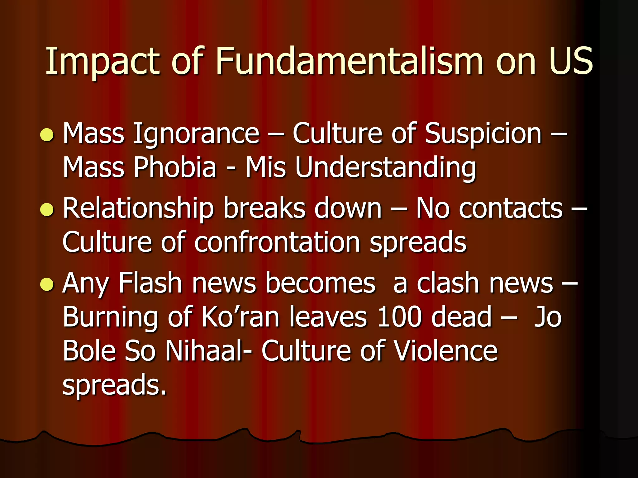 6 overcoming religious fundamentalism | PPT