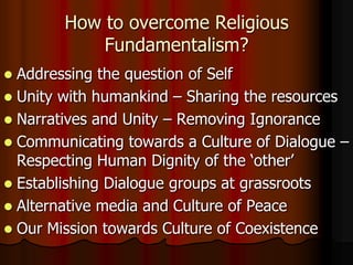 Religious Fundamentalism