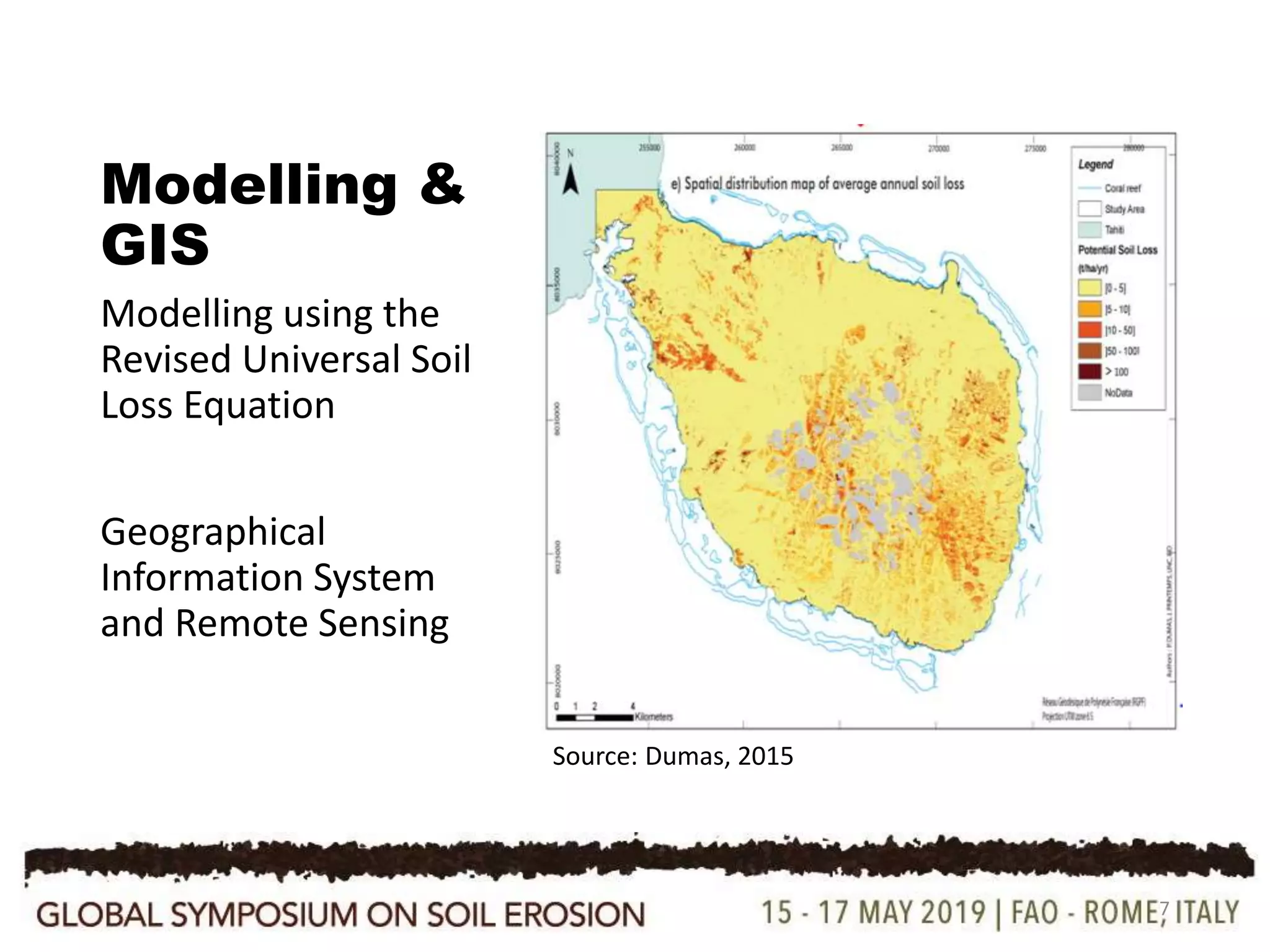 Assessment methods or tools in soil erosion control in the Pacific ...