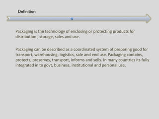 packaging technology pptx | PPTX