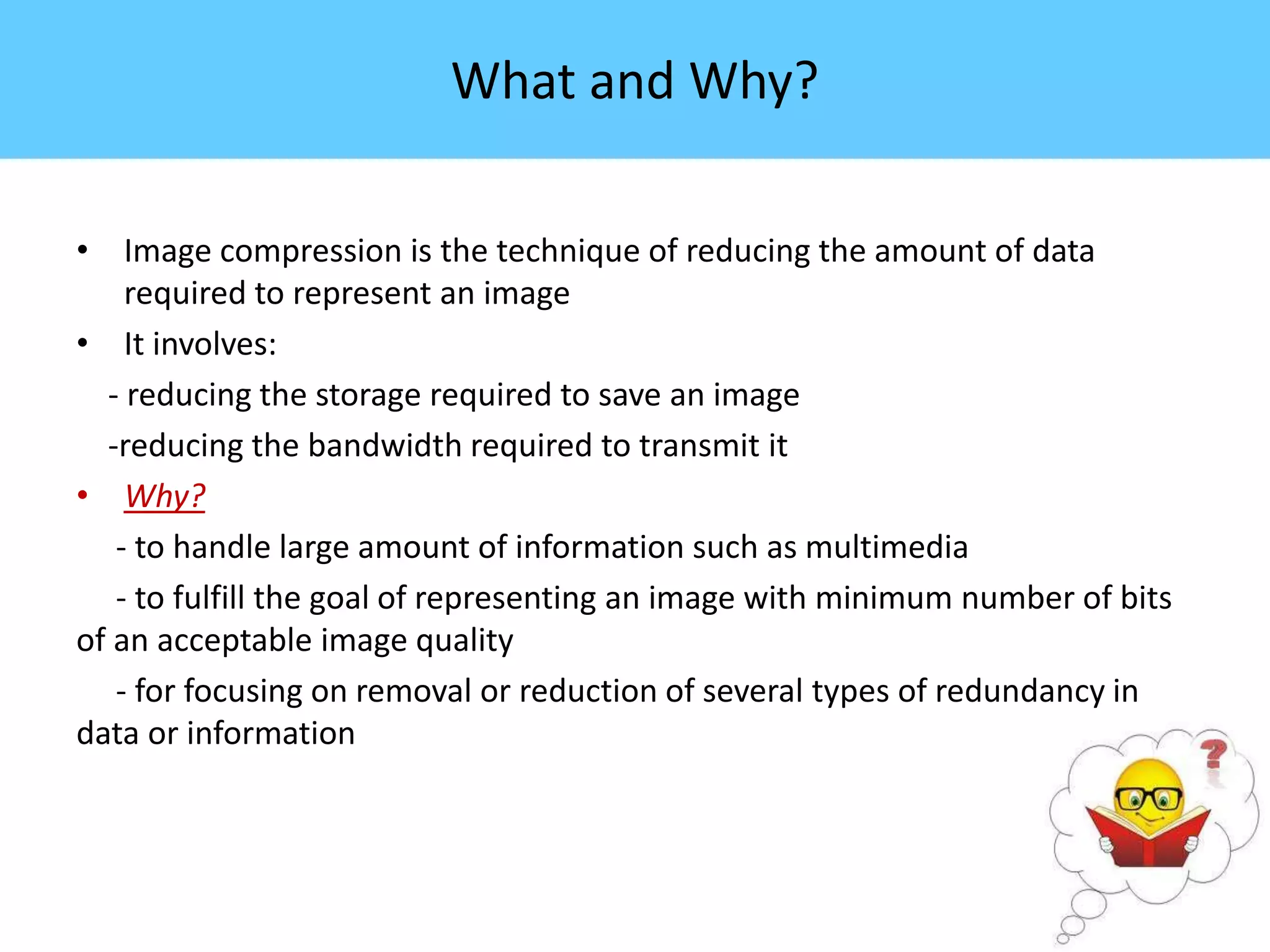 Image compression: Techniques and Application | PPTX | Programming Languages | Computing