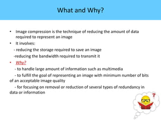 Image compression: Techniques and Application | PPT