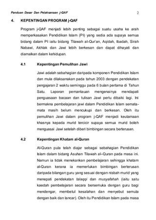 6 Panduan Dasar & Pelaksanaan j-QAF.doc