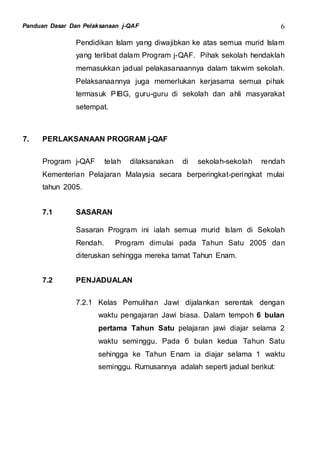 6 Panduan Dasar & Pelaksanaan j-QAF.doc