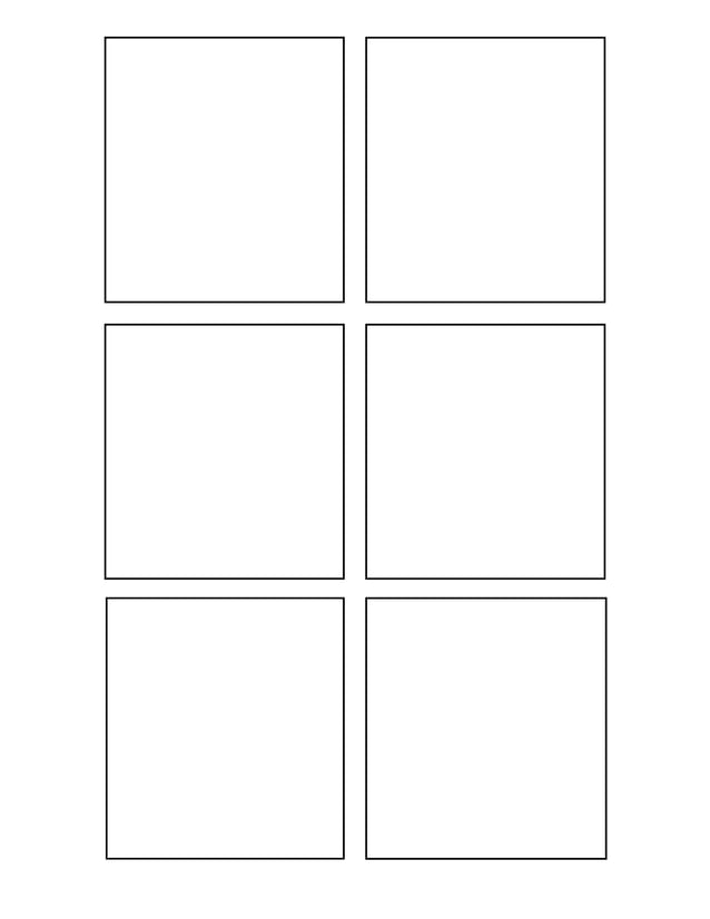 6 Panel Comic Book Page | PDF