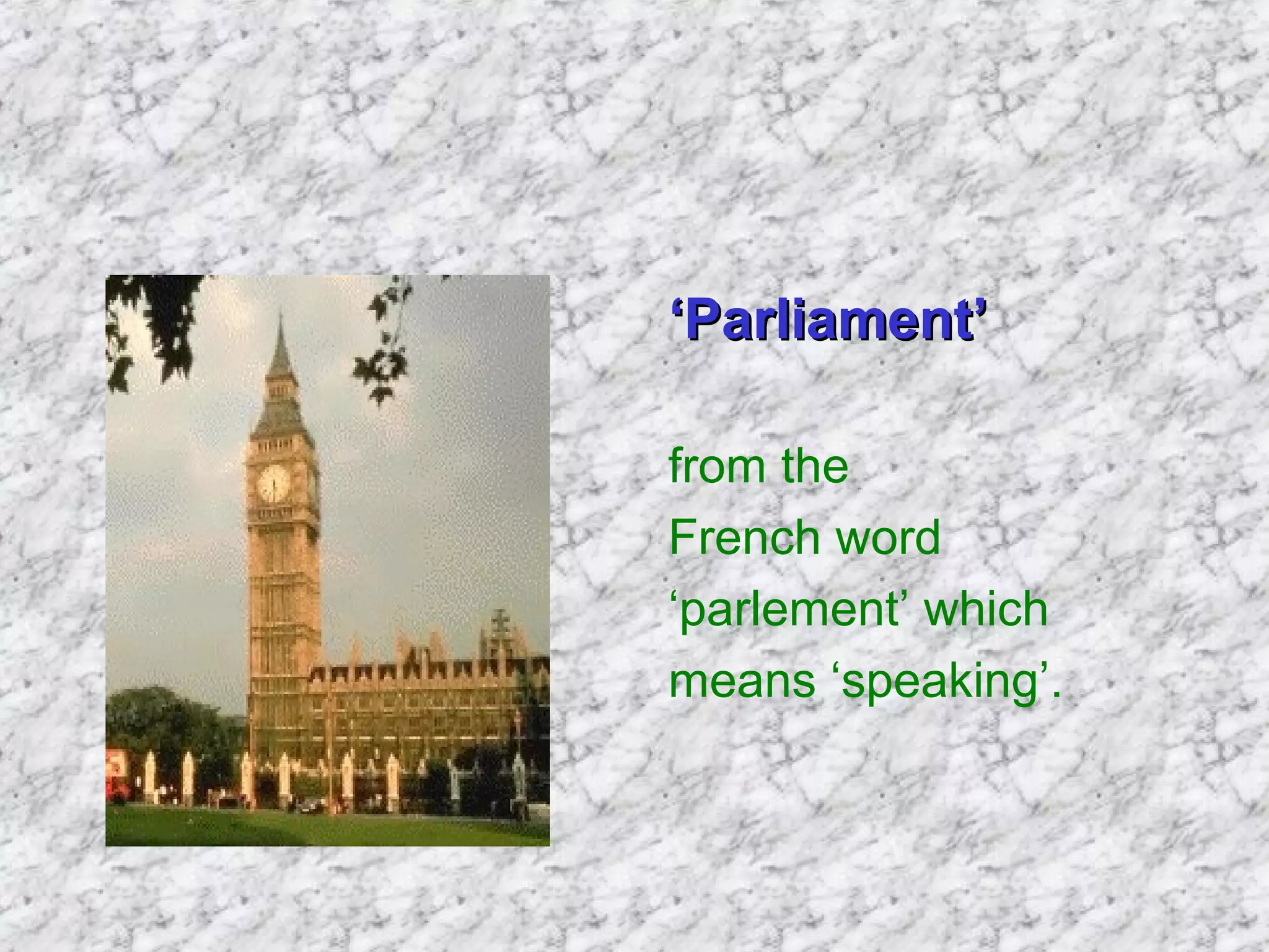6 parliament | PPT