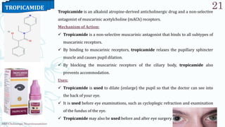Part II: UNIT cholinergic neurotransmitter - Antagonist Drugs | PPT