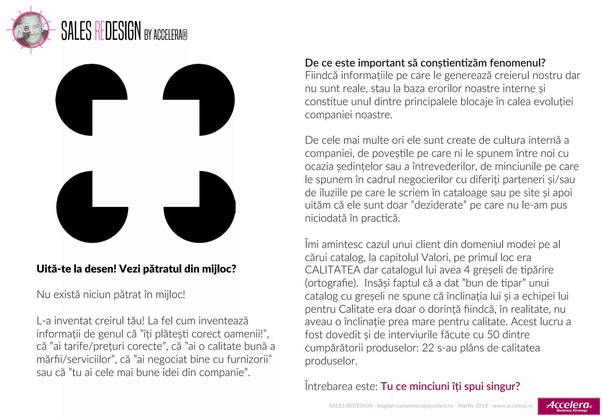 6 PASI PENTRU SALES REDESIGN | PDF