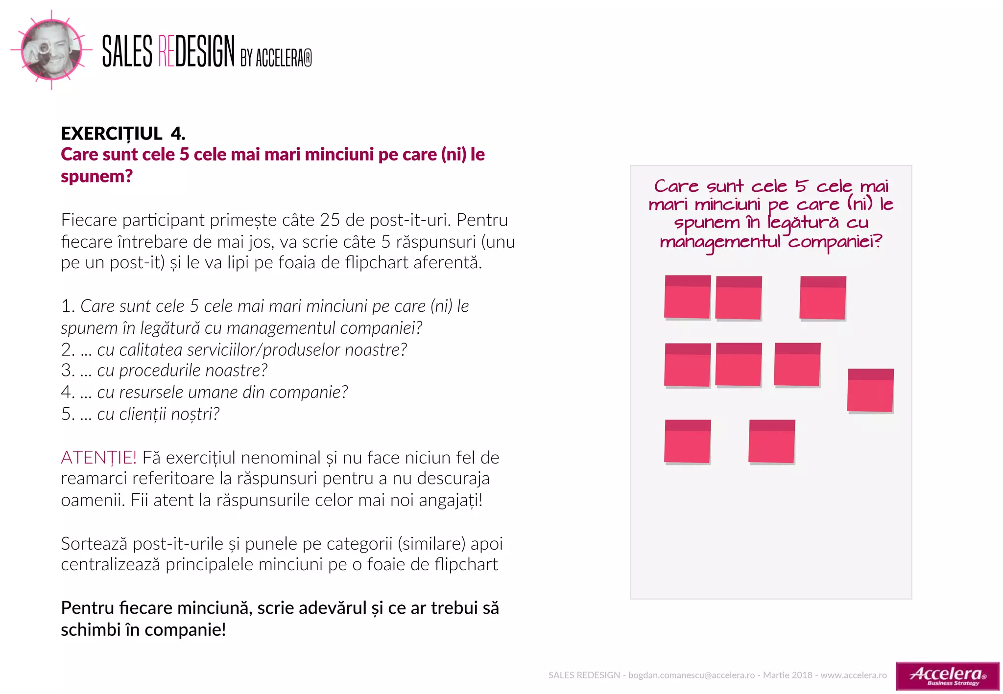 6 PASI PENTRU SALES REDESIGN | PDF