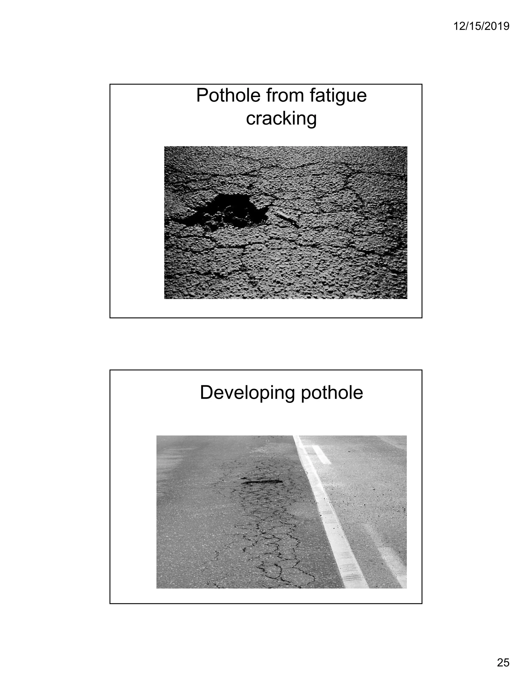 Pavement Distresses | PDF